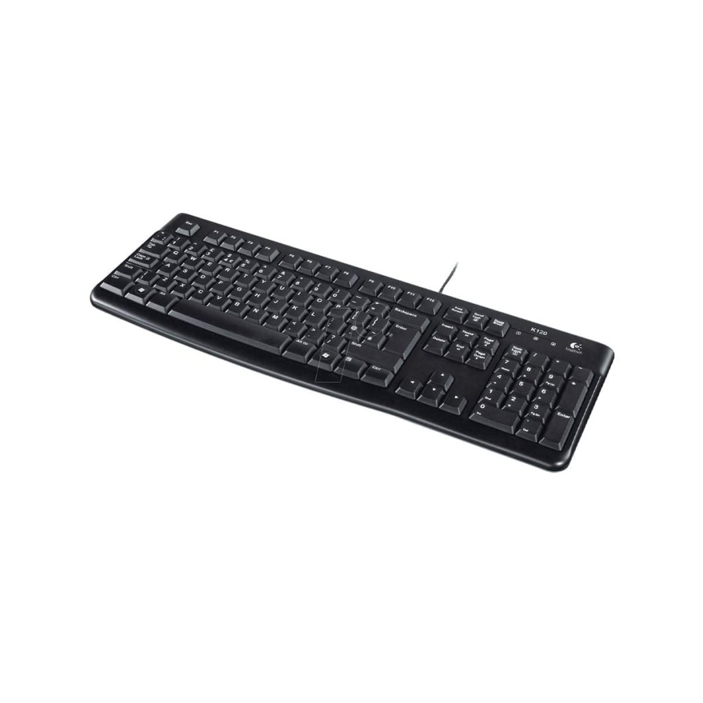 Teclado Logitech K120 USB BLACK – Farlink